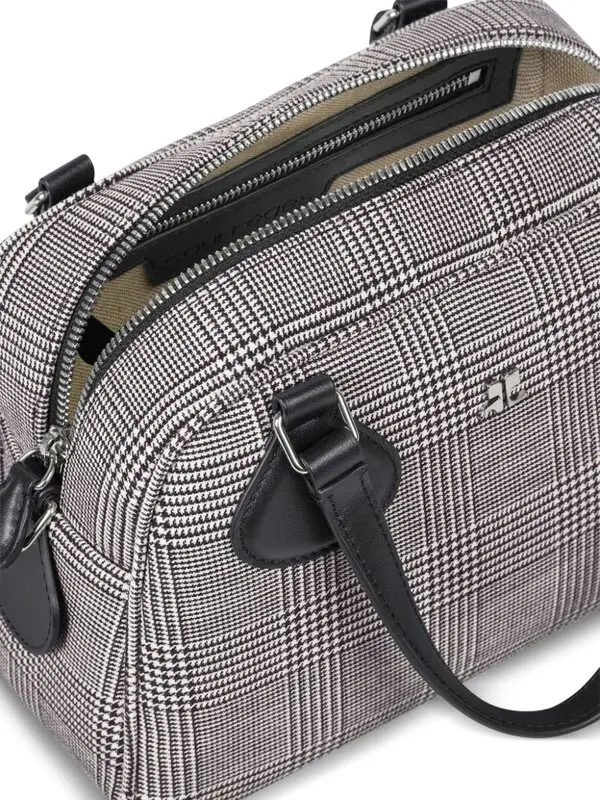 COURREGES Houndstooth Bowling Bag