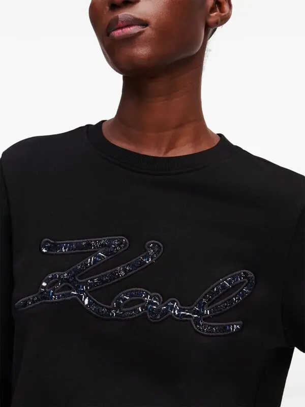 Karl Lagerfeld Logo-embellished Sweatshirt