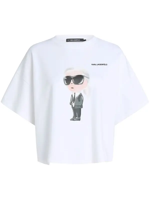 Karl Lagerfeld Ikon T-shirt - White
