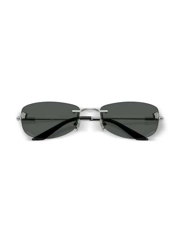 Versace Rectangle-frame Sunglasses