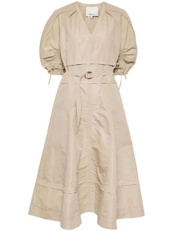 3.1 Phillip Lim Gathered Detailing Dress