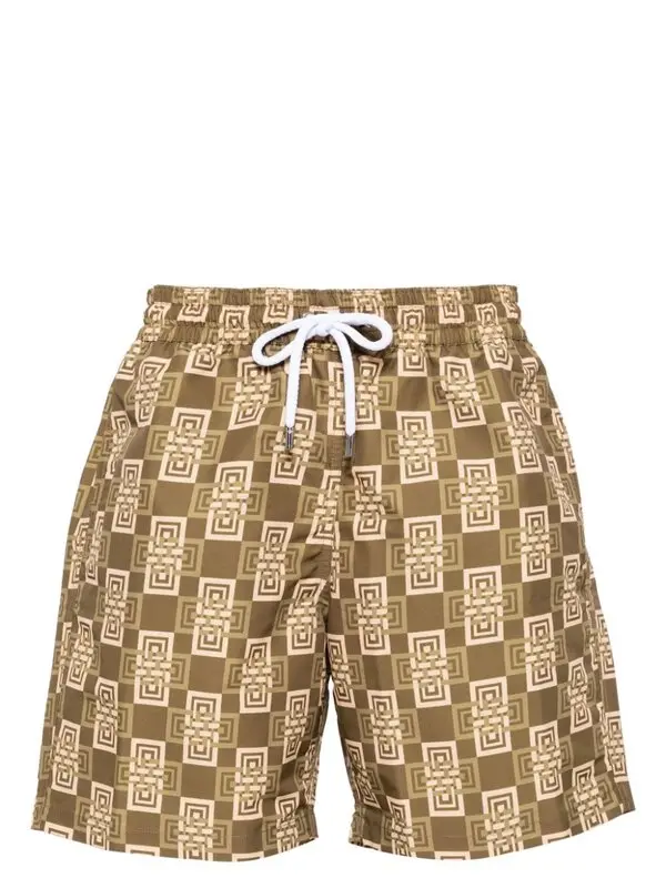 Frescobol Carioca Board Swim Shorts - Neutrals
