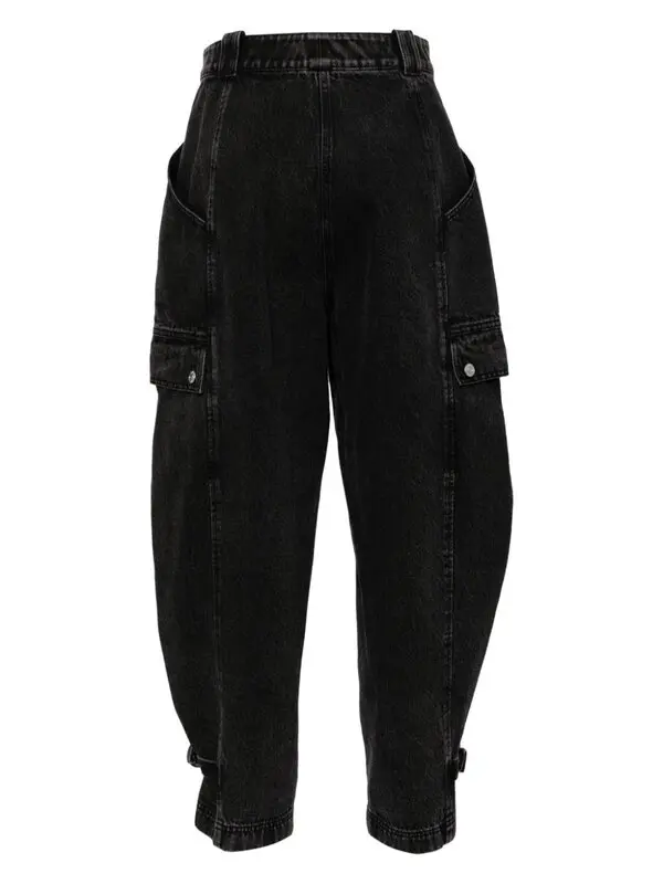 3.1 Phillip Lim Denim Cargo Tapered Leg Jeans