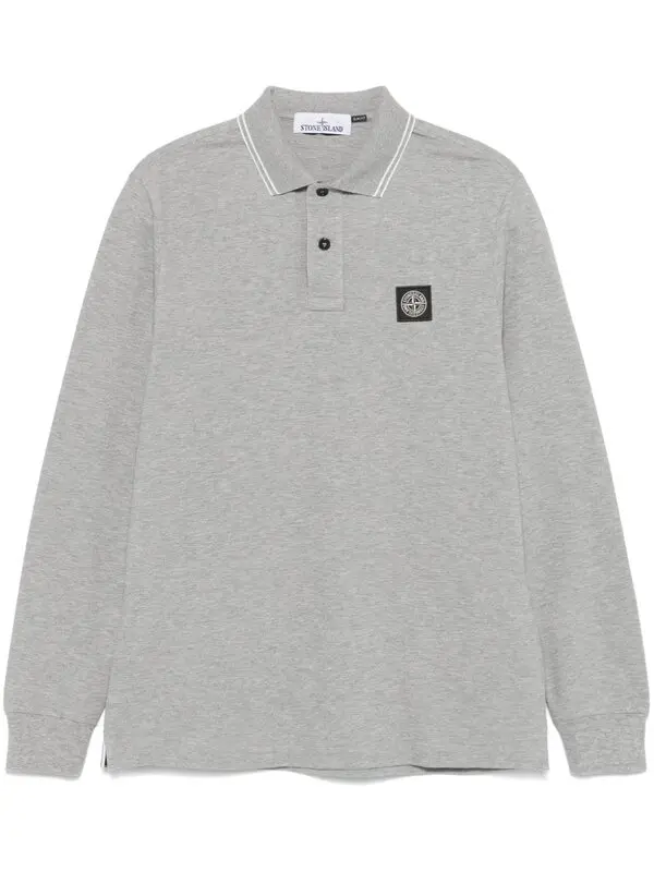 Stone Island Long-sleeve Polo Shirt