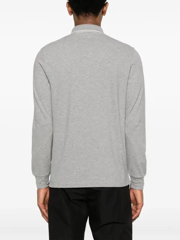 Stone Island Long-sleeve Polo Shirt