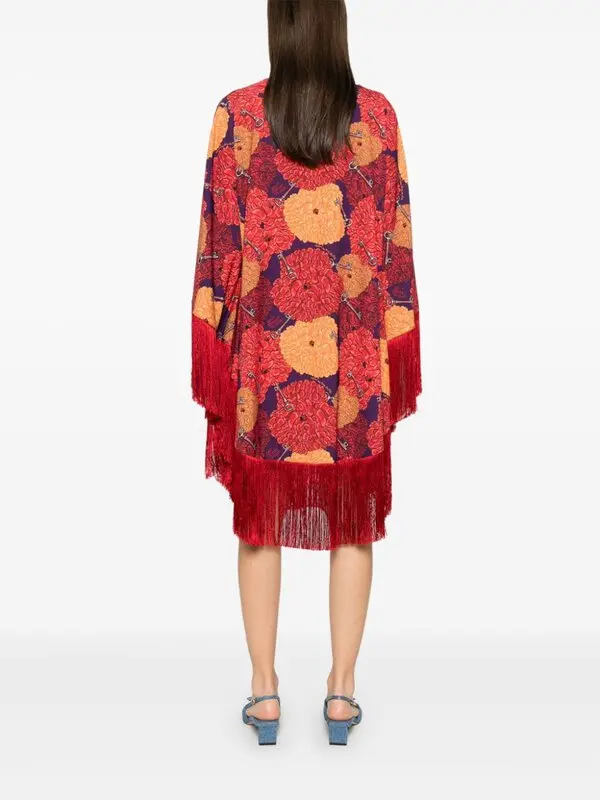 ALESSANDRO ENRIQUEZ Floral-print Mini Dress