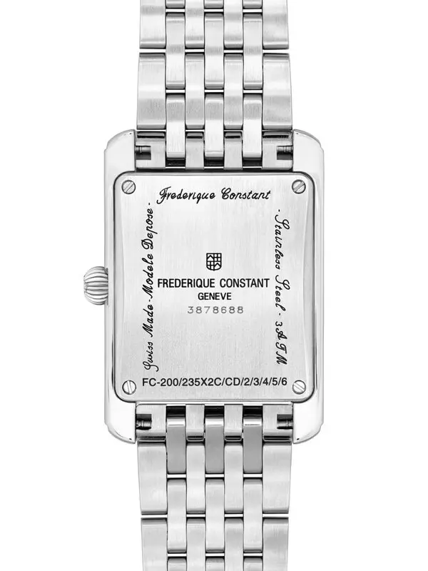 FREDERIQUE CONSTANT Classics Carrée Small Seconds 36mm - White