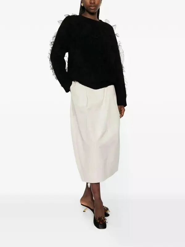 Valentino Garavani Embroidered Wool Sweater