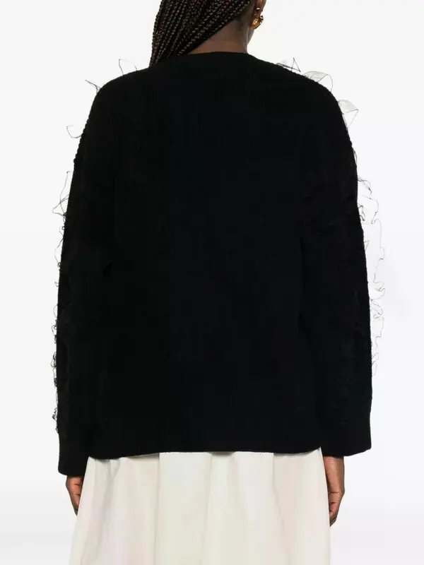 Valentino Garavani Embroidered Wool Sweater