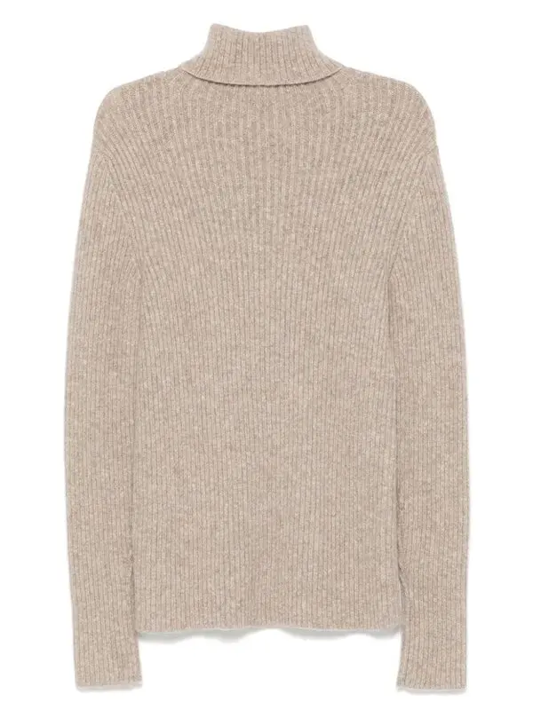 LAUREN MANOOGIAN Soft Ribbed Turtleneck