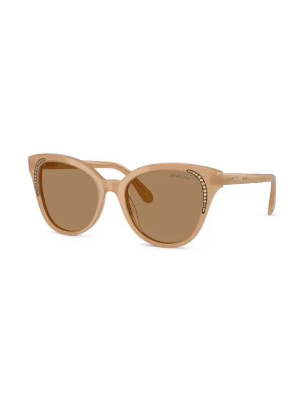 SWAROVSKI Crystal-embellished Oversized Sunglasses