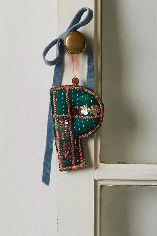 Free People Fp Mart X Fp One Monogram Ornament - P