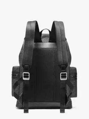 cooper flap small leather backpack Vintage  YONDER BAGS Front zip pocket and rear slip pocket**Interior features** Kors Cooper Michael Kors Flap