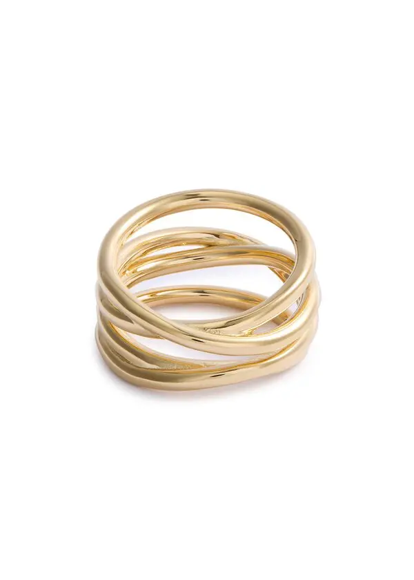 OTIUMBERG Twine Vermeil Ring