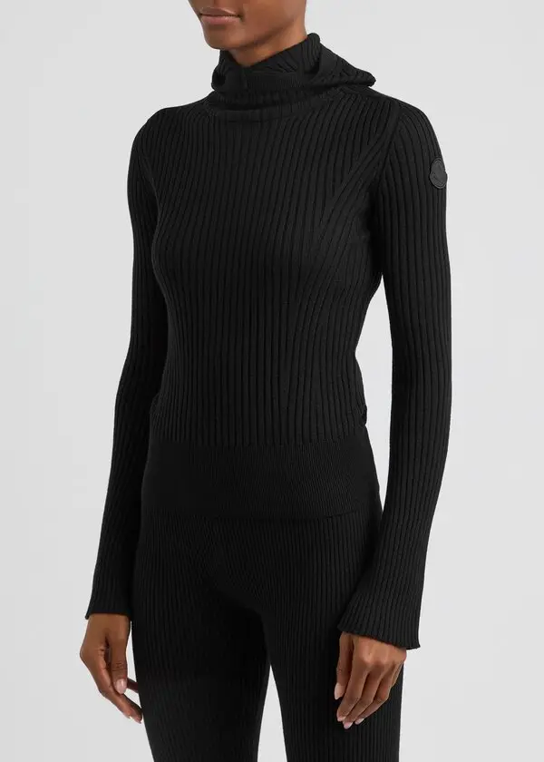 Moncler Ribbed Wool-blend Jumper