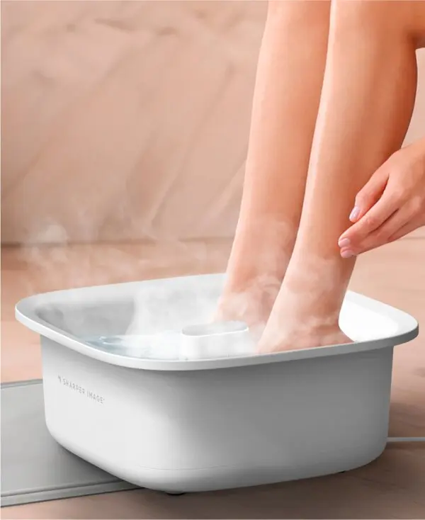 SHARPER IMAGE Spahaven Zen Heating Foot Bath With Splash Guard
