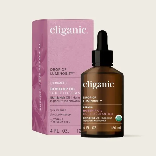 CLIGANIC Organic Rosehip Oil - No Color