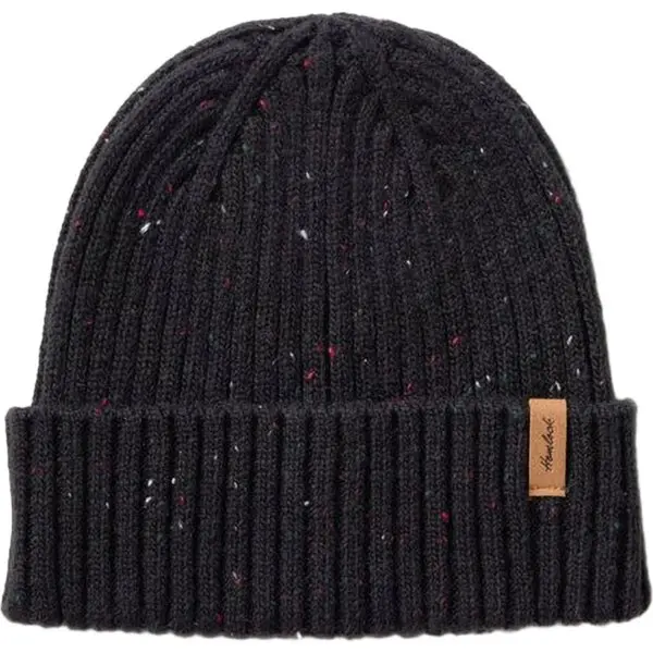 HEMLOCK HAT CO Hawthorne Fleck Beanie - Black