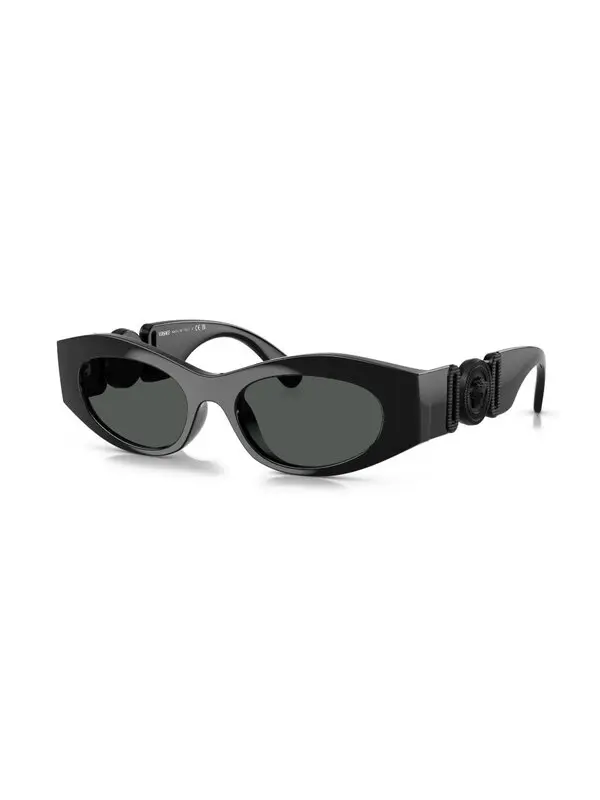 Versace Engraved Medusa Plaque Sunglasses