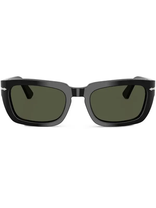 Persol Rectangle Frame Sunglasses - Black