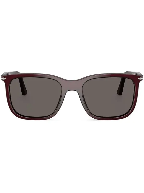 Persol Square Frame Sunglasses - Red