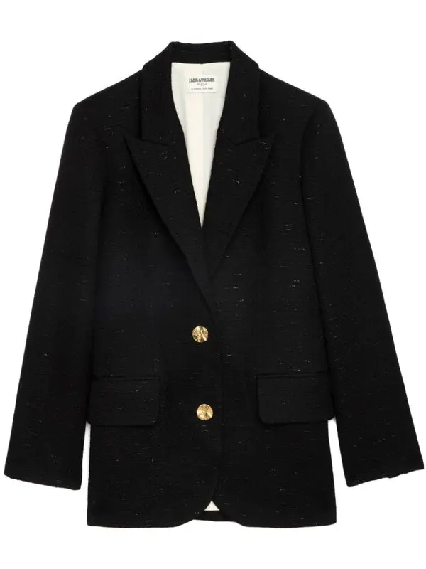 Zadig&Voltaire Single-breasted Tweed Blazer