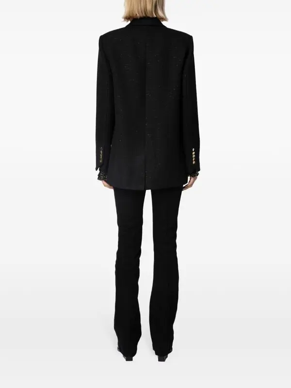 Zadig&Voltaire Single-breasted Tweed Blazer