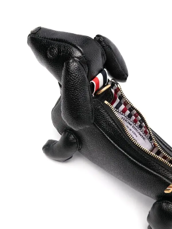 Thom Browne Leather Hector Bag - Black