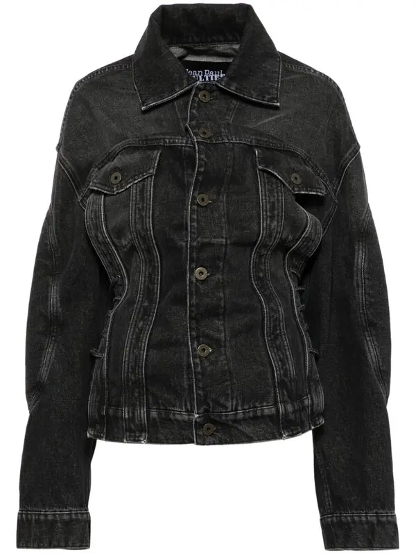 Jean Paul Gaultier Long-sleeved Denim Jacket