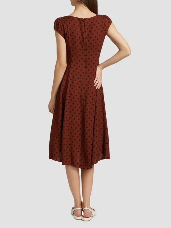 REFORMATION Wilda Polka-dot Dress