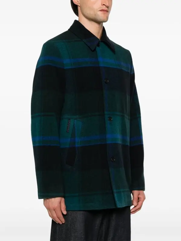 Paul Smith Checked Wool Coat