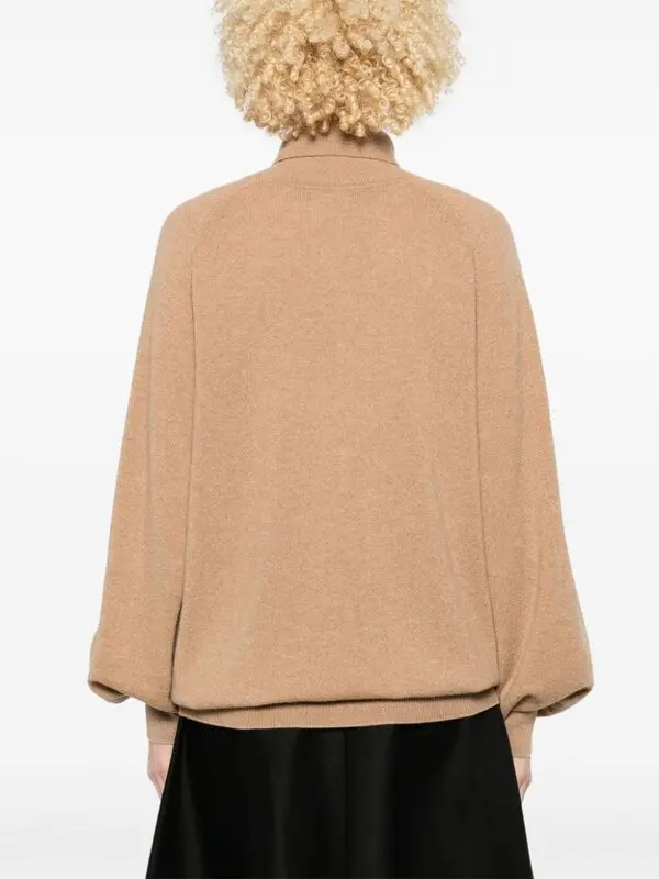 Khaite Percy Cashmere Sweater - Camel