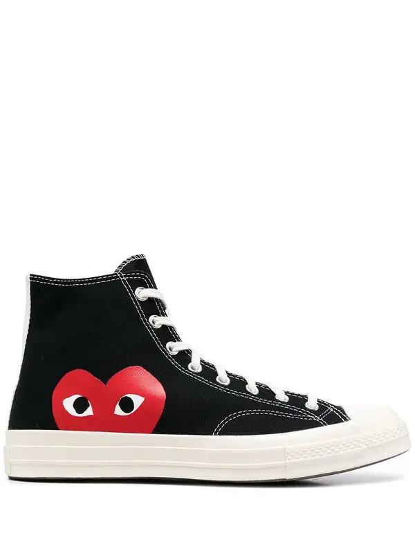 Comme Des Garçons Chuck Taylor High-top Sneakers - Black
