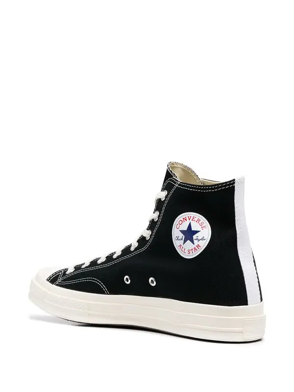 Comme Des Garçons Chuck Taylor High-top Sneakers - Black