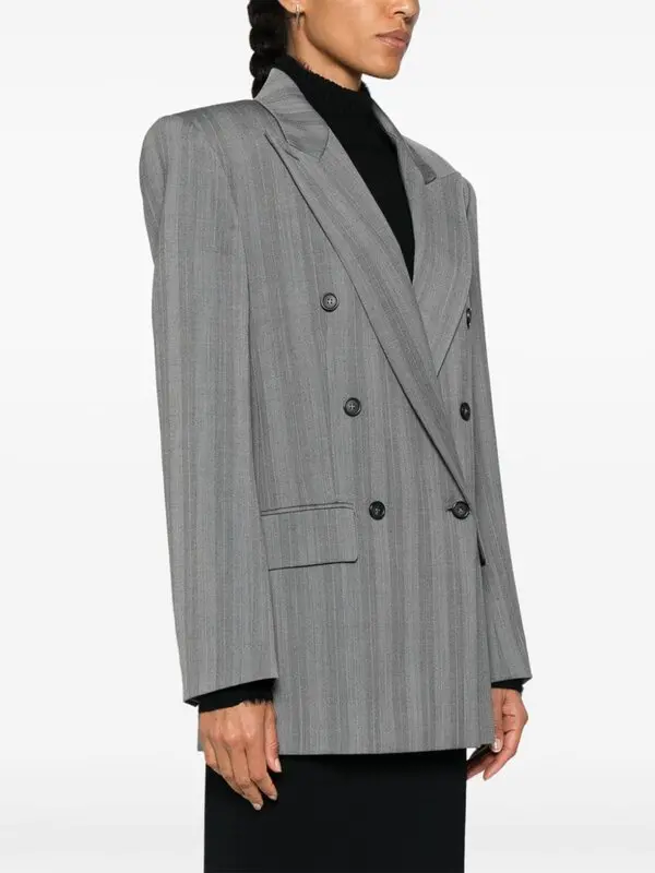 Sportmax Wool Double Breasted Jacket