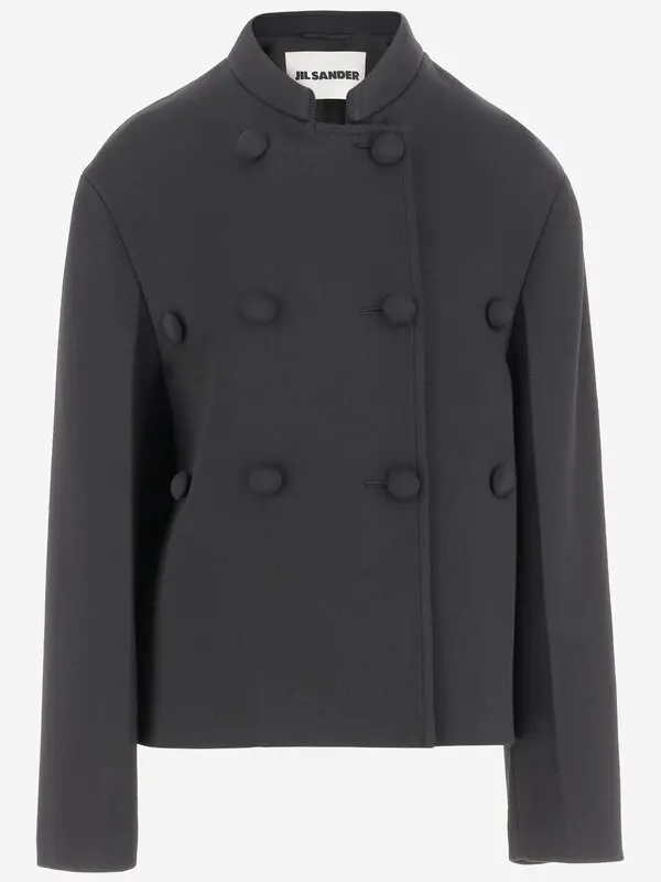 JIL SANDER Oversized Wool Blazer