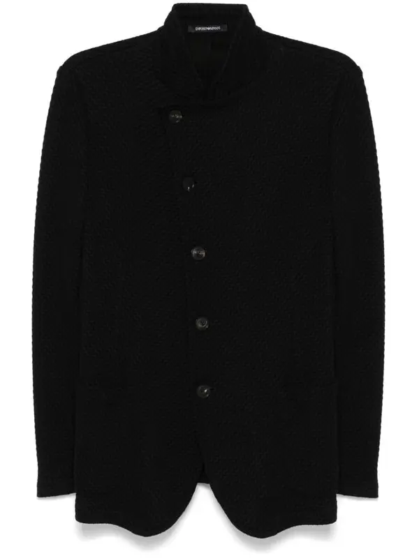 Emporio Armani Short Jacket In Black - 41% Off | Editorialist