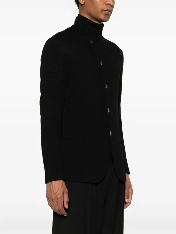 Emporio Armani Short Jacket In Black - 41% Off | Editorialist