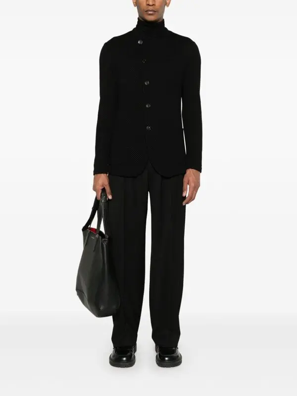 Emporio Armani Short Jacket In Black - 41% Off | Editorialist