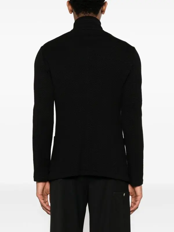 Emporio Armani Short Jacket In Black - 41% Off | Editorialist
