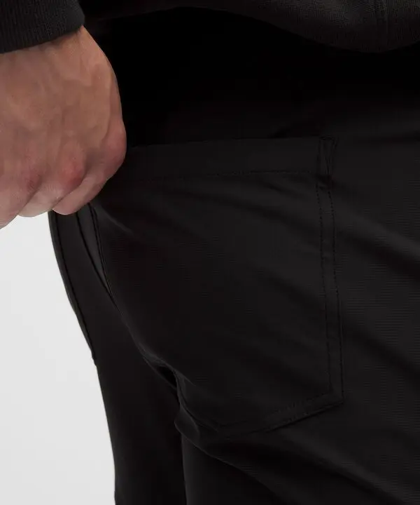 Lululemon Abc Skinny-fit 5 Pocket Pant 34l - Black
