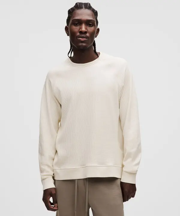 Lululemon Engineered Warmth Long-sleeve Crew - Bone/bone