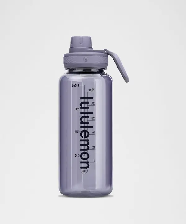 Lululemon Back To Life Clear Bottle 32oz - Grape Mist/atmospheric Purple
