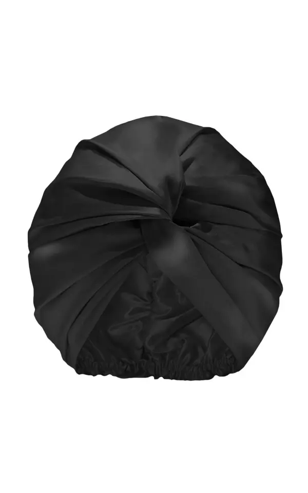 Slip Silk Hair Wrap - Black