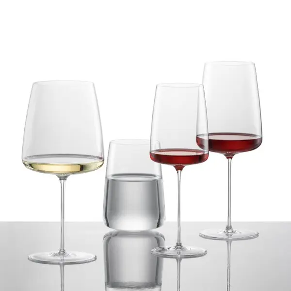 SCHOTT ZWIESEL Simplify Bordeaux Wine Glass, Set Of 2