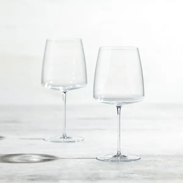 SCHOTT ZWIESEL Handmade Simplify Burgundy Glass, Set Of 2