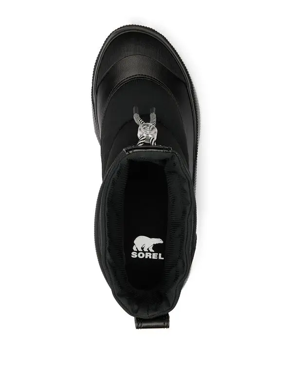 Sorel Out N About Iv Puffy Ankle Boots - Black/chalk