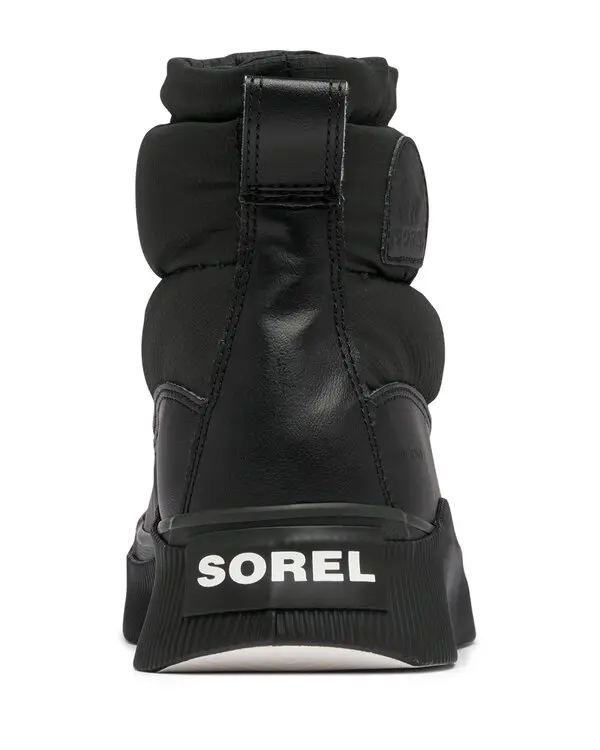Sorel Out N About Iv Puffy Ankle Boots - Black/chalk