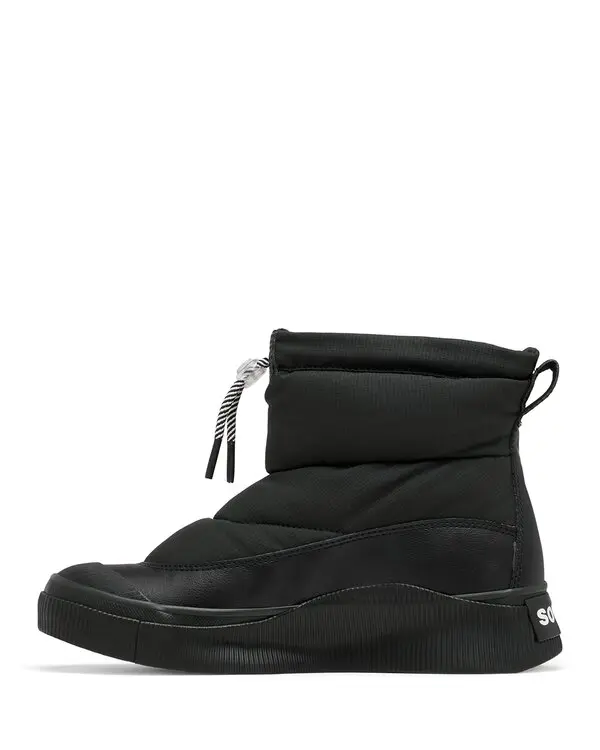 Sorel Out N About Iv Puffy Ankle Boots - Black/chalk