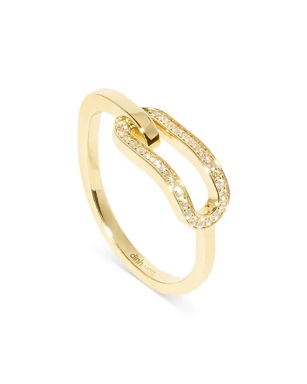 DINH VAN 18k Yellow Diamond Ring - Gold